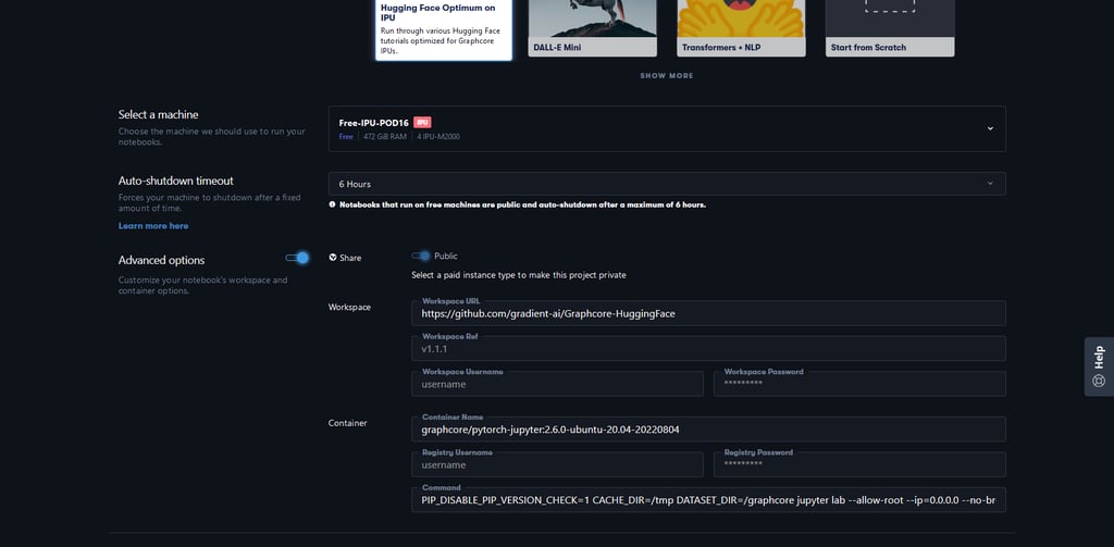 Getting started with IPUs on Paperspace